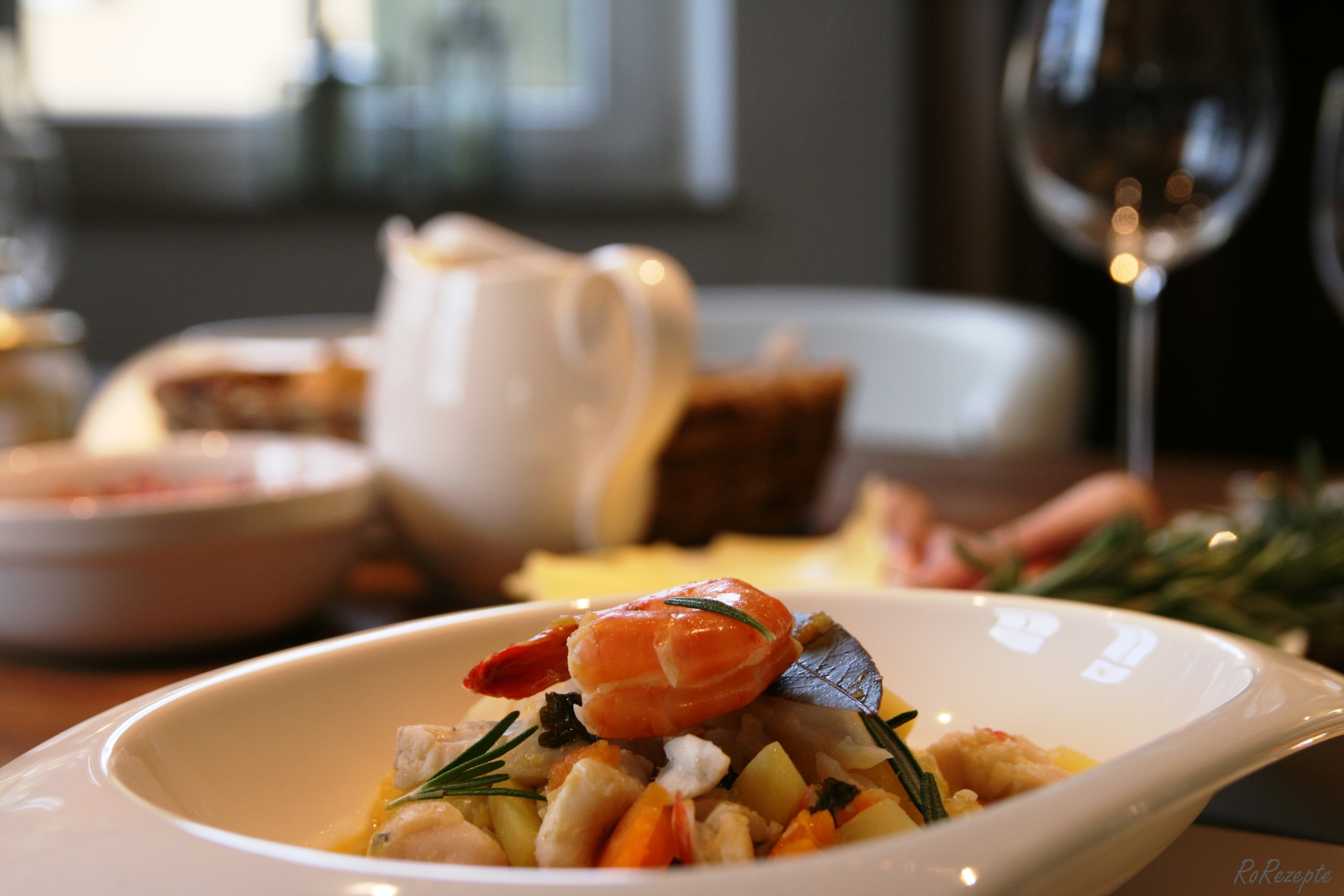 Cotriade bretonne - Bretonische Fischsuppe - RoRezepte